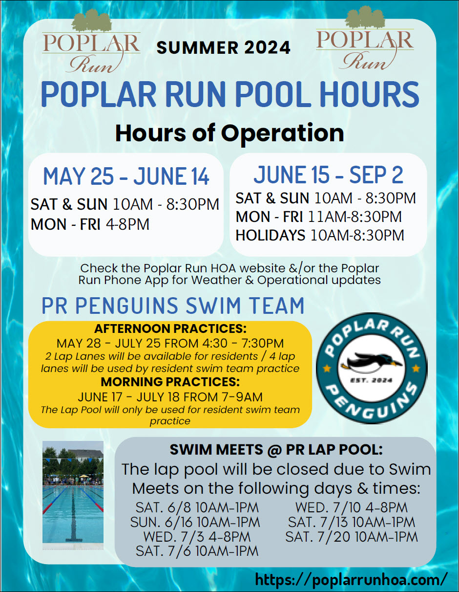 Swimming Pools – Poplar Run