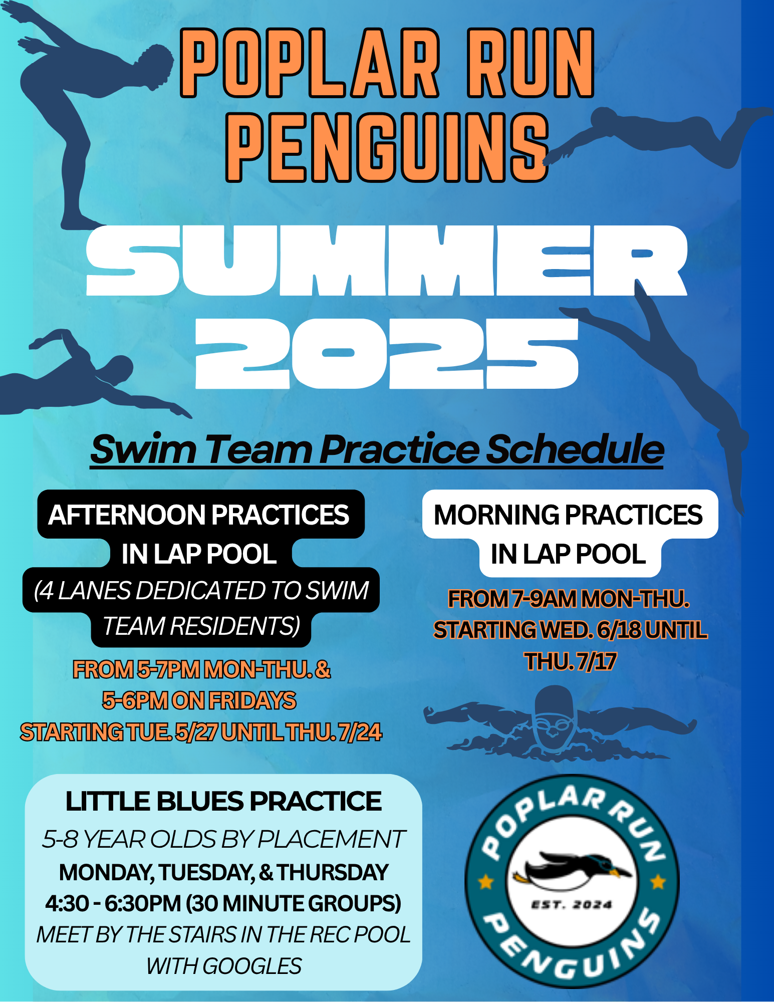 Poplar Run Penguins (Swim Team) – Poplar Run